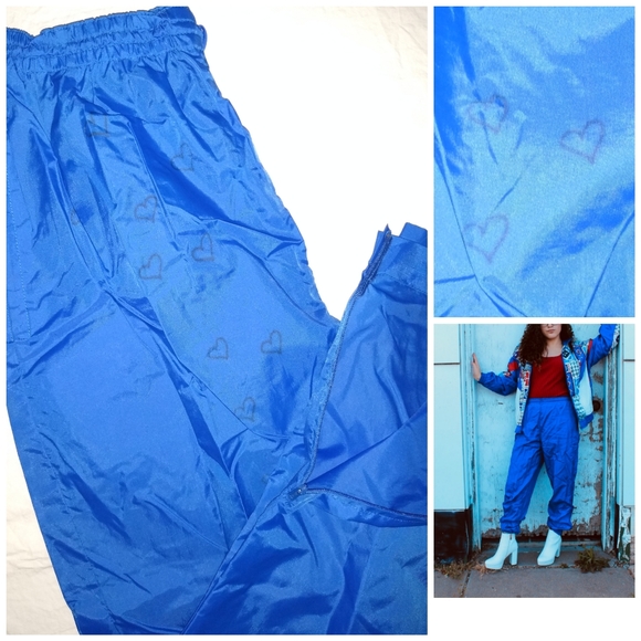 Vintage | Pants & Jumpsuits | Track Pants Vintage Retro Exercise ...